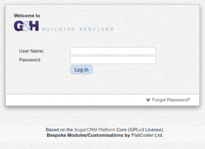 CRM Login - FlatCoder - Freelance Software Developer & AI Engineer, UK.